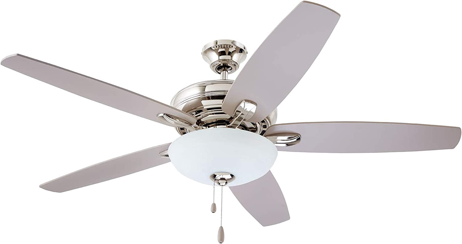 kathy ireland HOME LED Ceiling Fan with Light Kit | 52 Inch Fixture ...