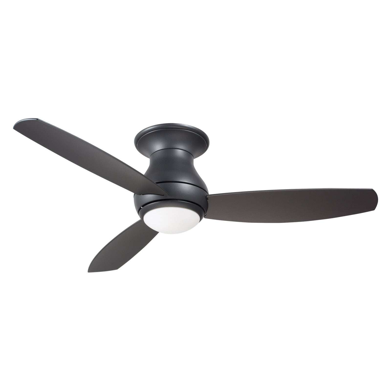 kathy ireland HOME by Luminance Curva Sky 52-in Graphite LED Indoor ...