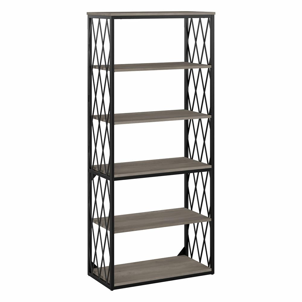 kathy ireland Home City Park Industrial 5 Shelf Bookcase by kathy ...