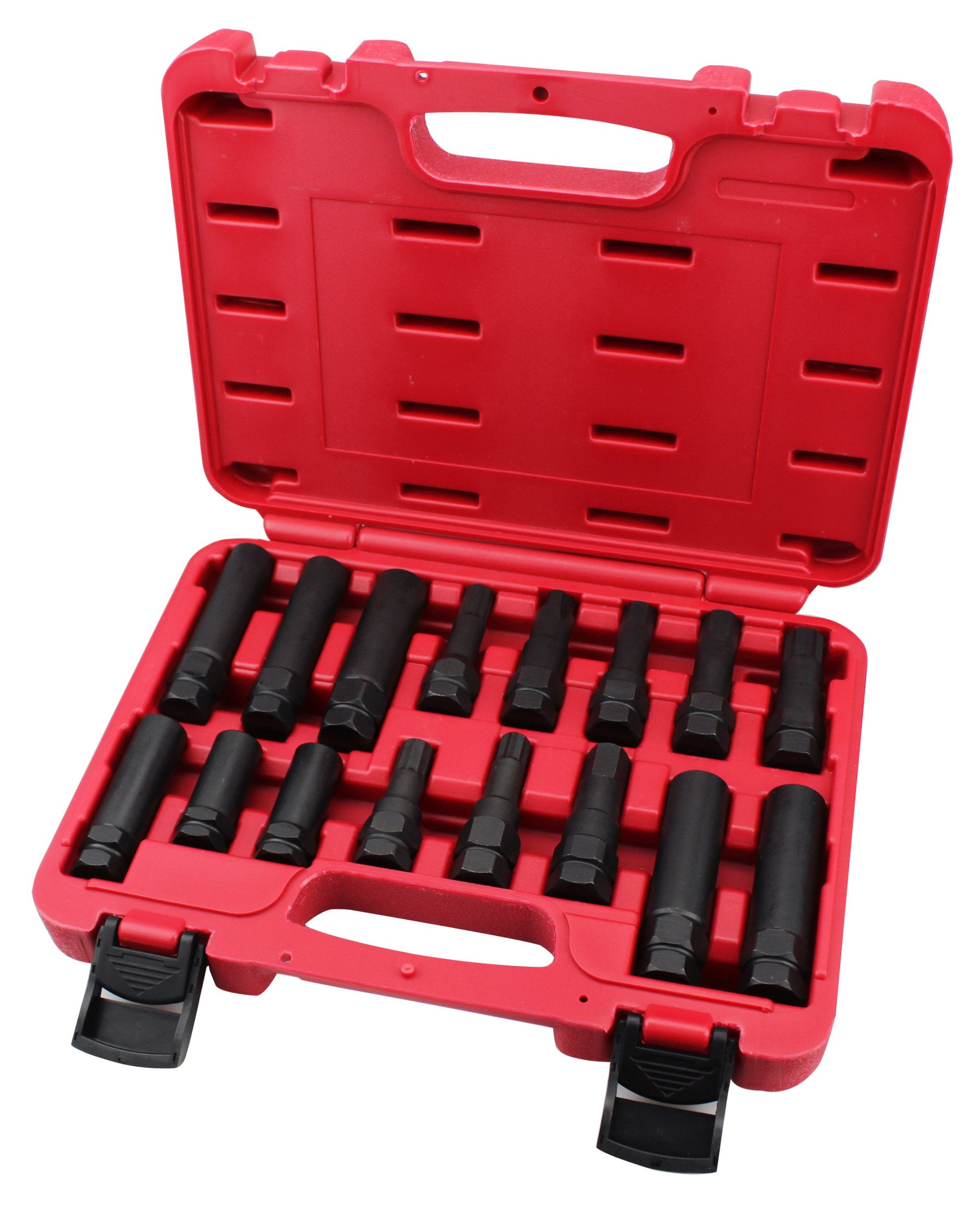 kauplus 16PCS Master Wheel Locking Lug Key Set, Wheel Lock Removal Kit ...