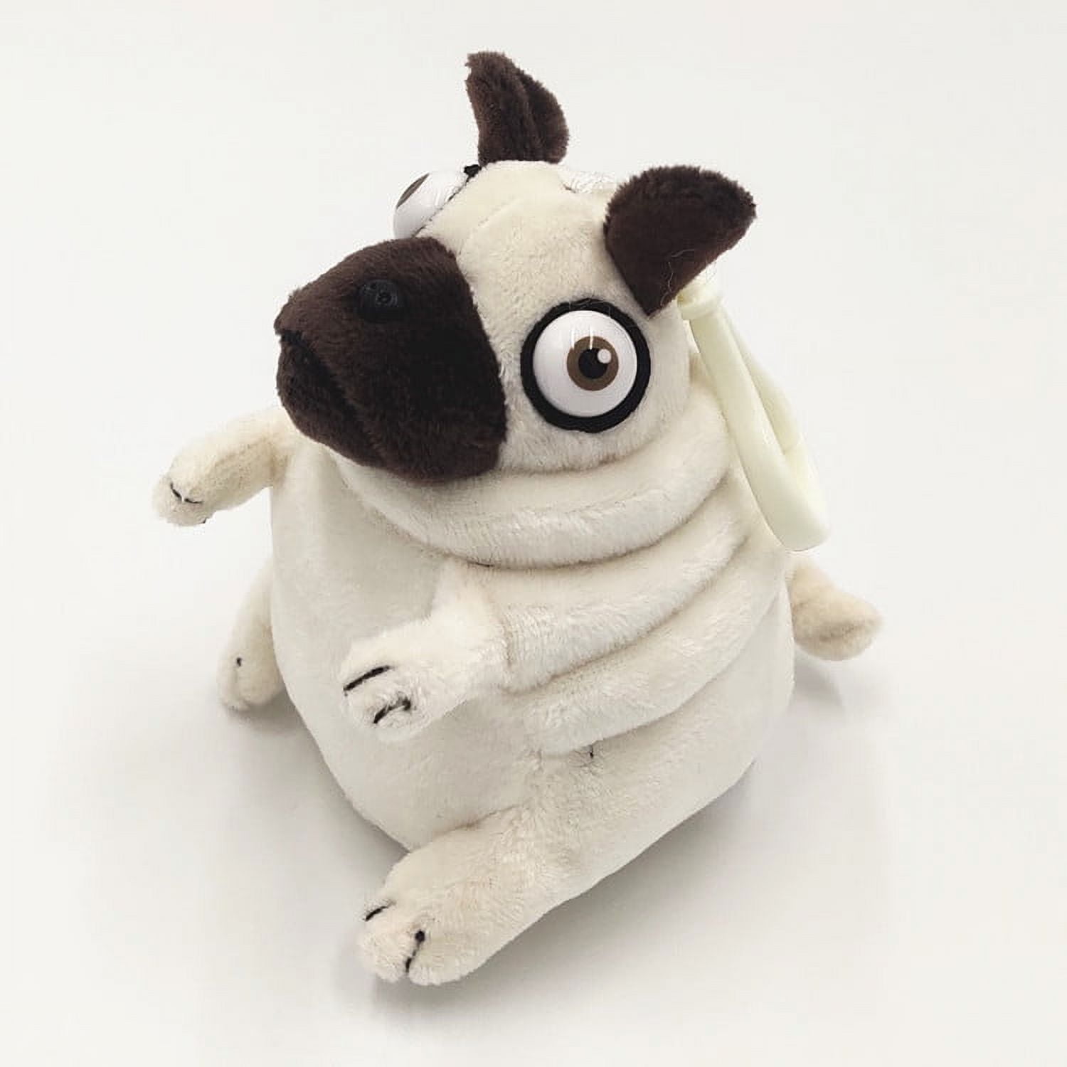 kawaii Plush Toys 15cm dog the Elf Fat Pug Sitting Pug Dogs Toy Stuffed ...