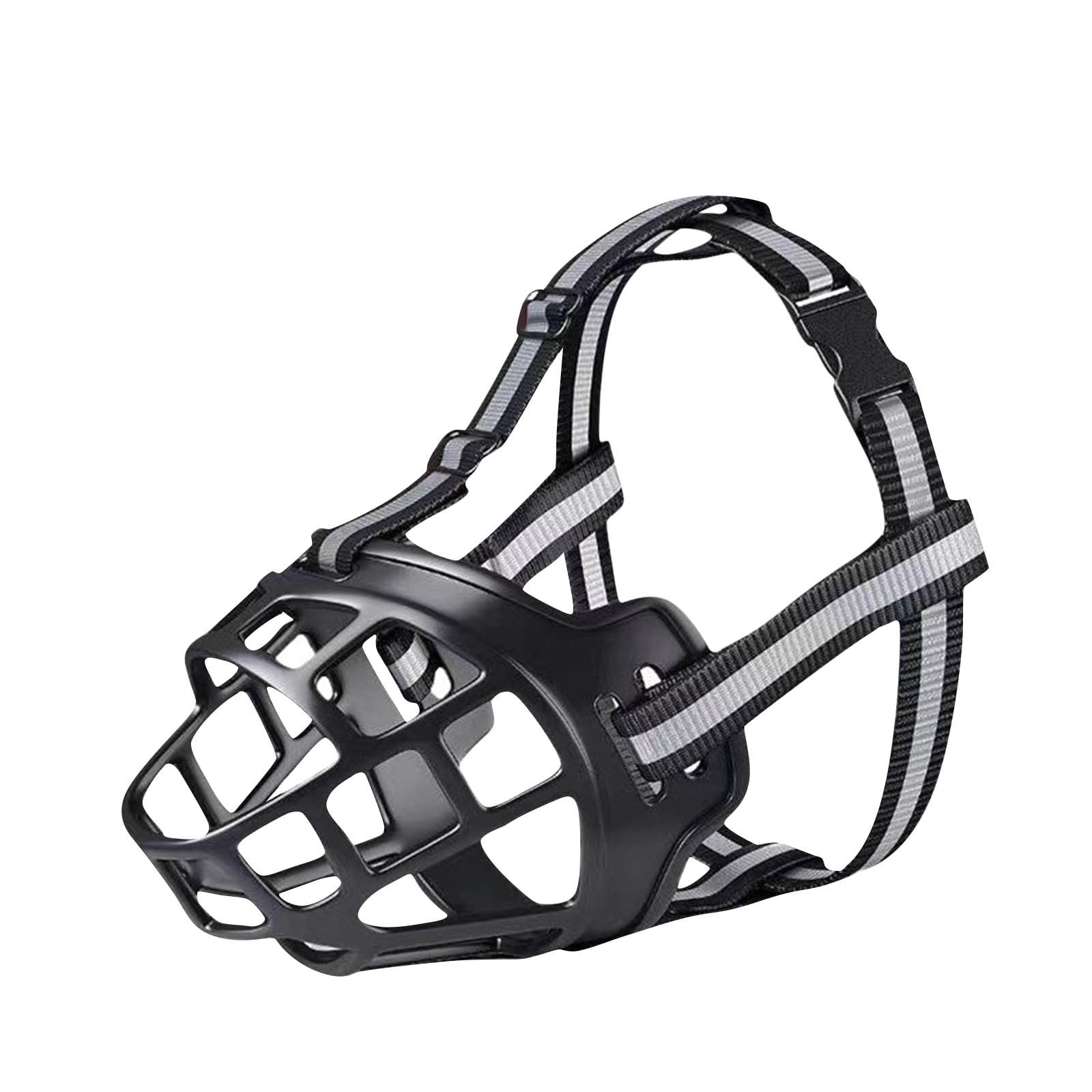 kazuzk Adjustable Dog Muzzle - Basket Muzzle for Medium Dogs, Prevents ...