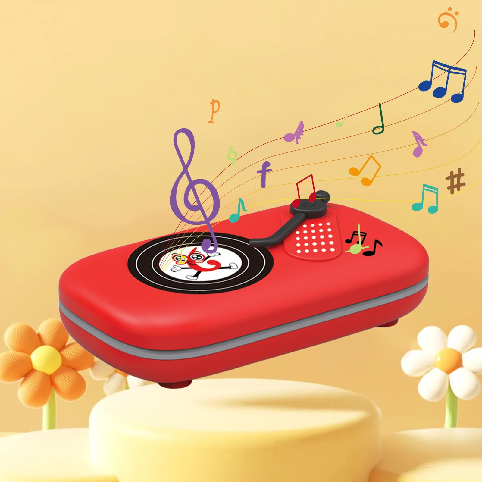 kcavykas Children's Mini Piano Toy Pocket Electronic Keyboard Multifunctional Music Learning Toy ...