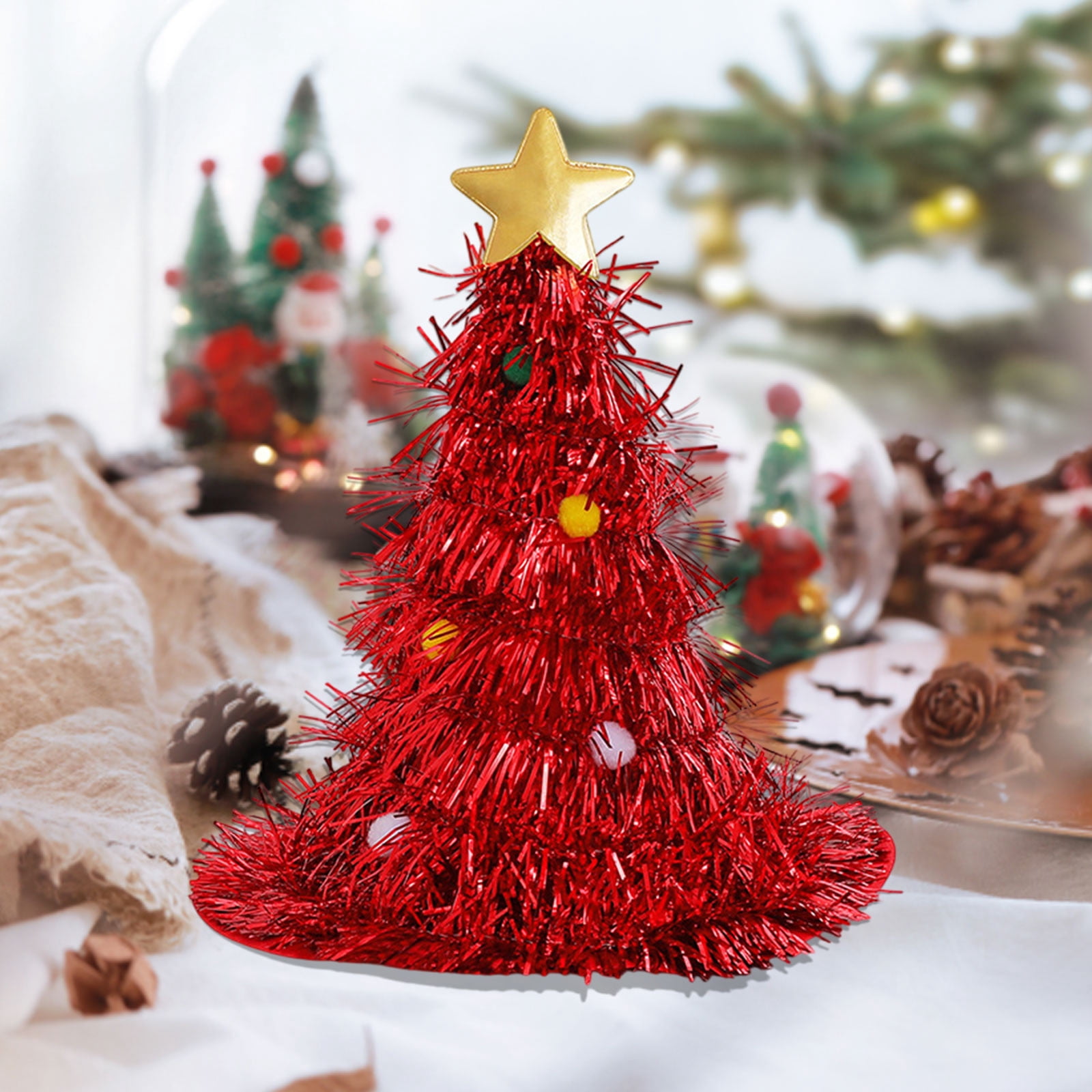 kcavykas Christmas Decorations Christmas Hat Set European Style ...