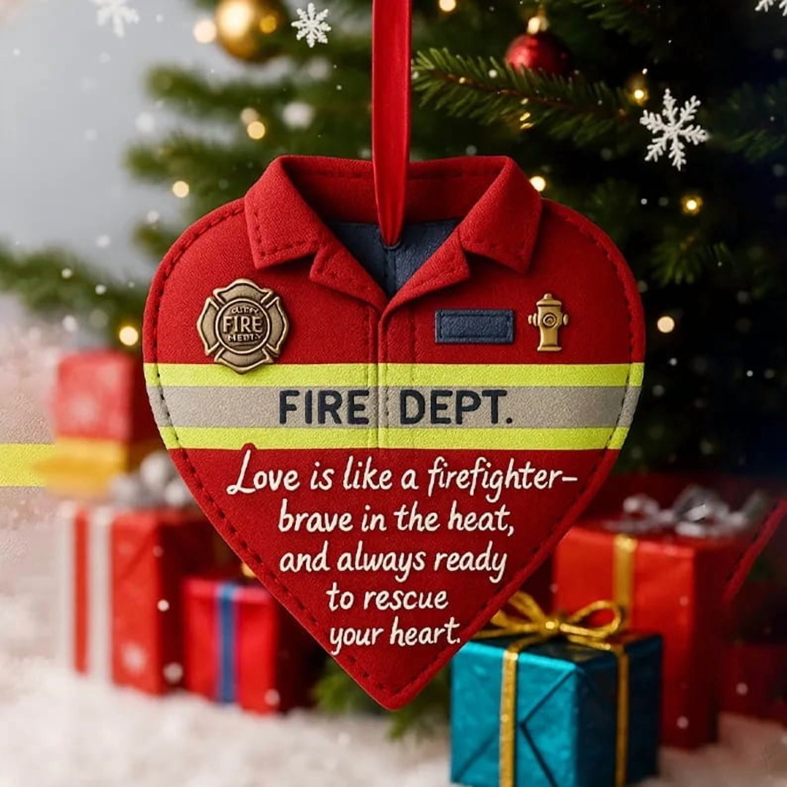 kcavykas Christmas Decorations Christmas Ornaments Occupational Heart ...
