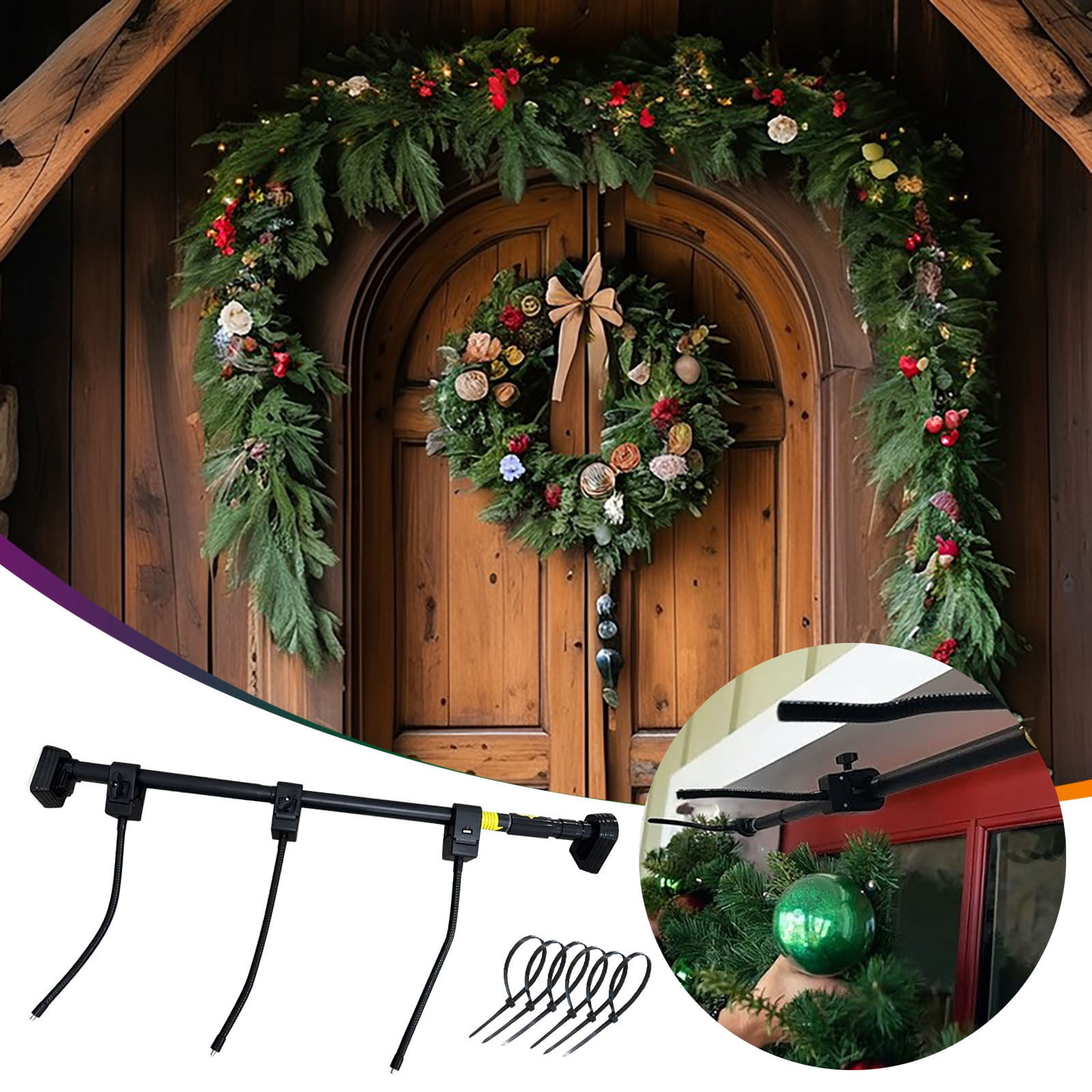 kcavykas Christmas Decorations Christmas Outdoor Heavy Duty Telescopic ...