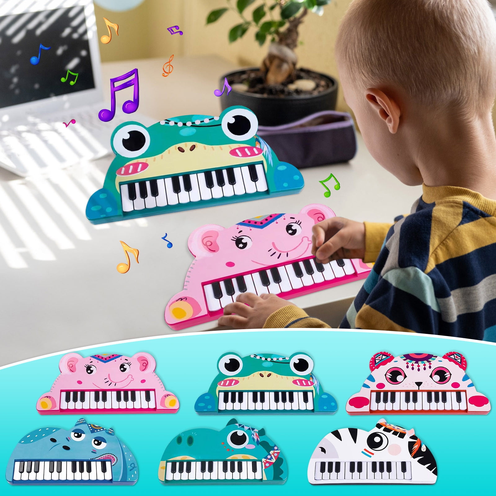 kcavykas Christmas Gift Children's Electronic Piano Piano Early ...