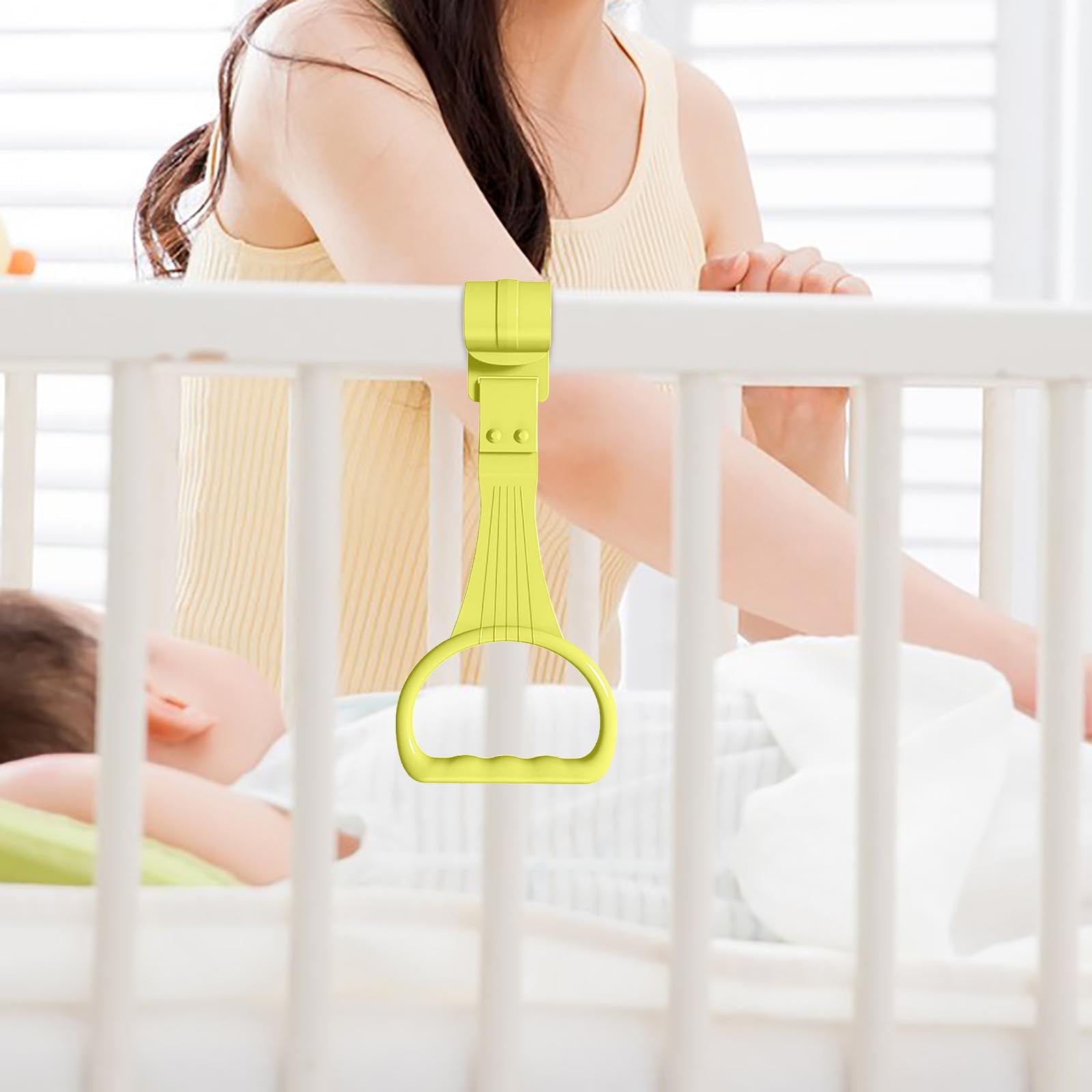 kcavykas Learning Toys for Toddlers / Kids Baby Fence Pull Ring Crib ...
