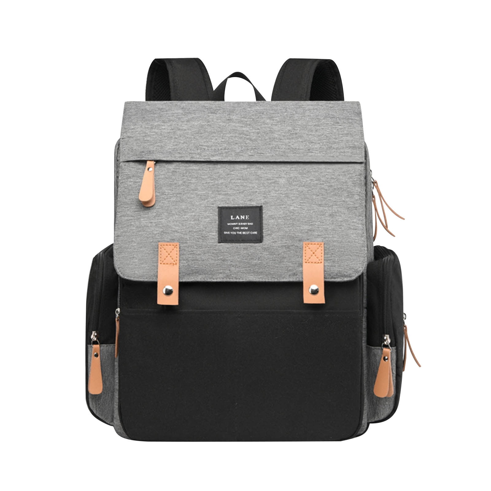 kchsji Diaper Bag Backpack for Mom, Large Capacity Travel Baby Bag with ...