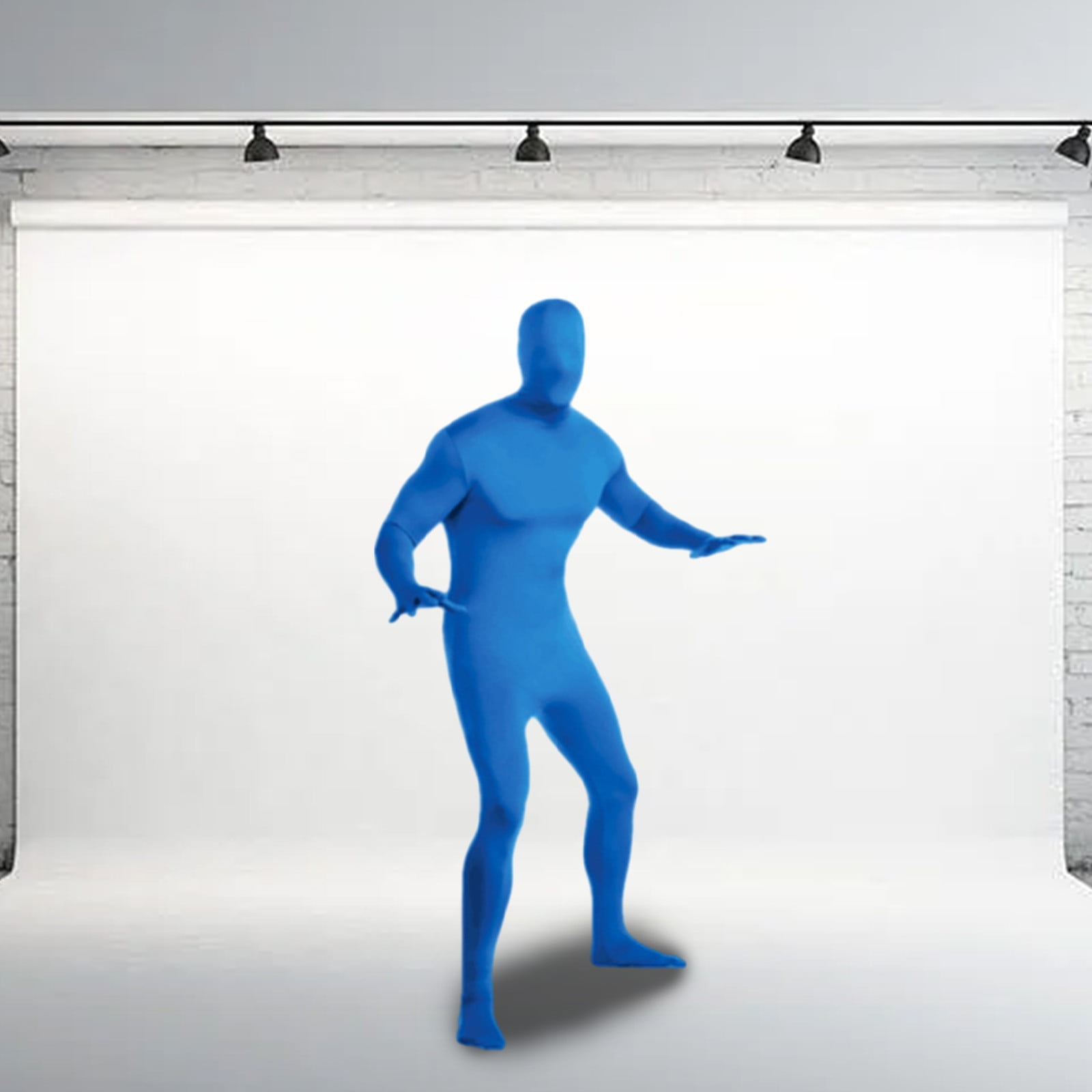 kchsji Full Bodysuit Unisex Spandex Stretch Adult Costume Disappearing ...