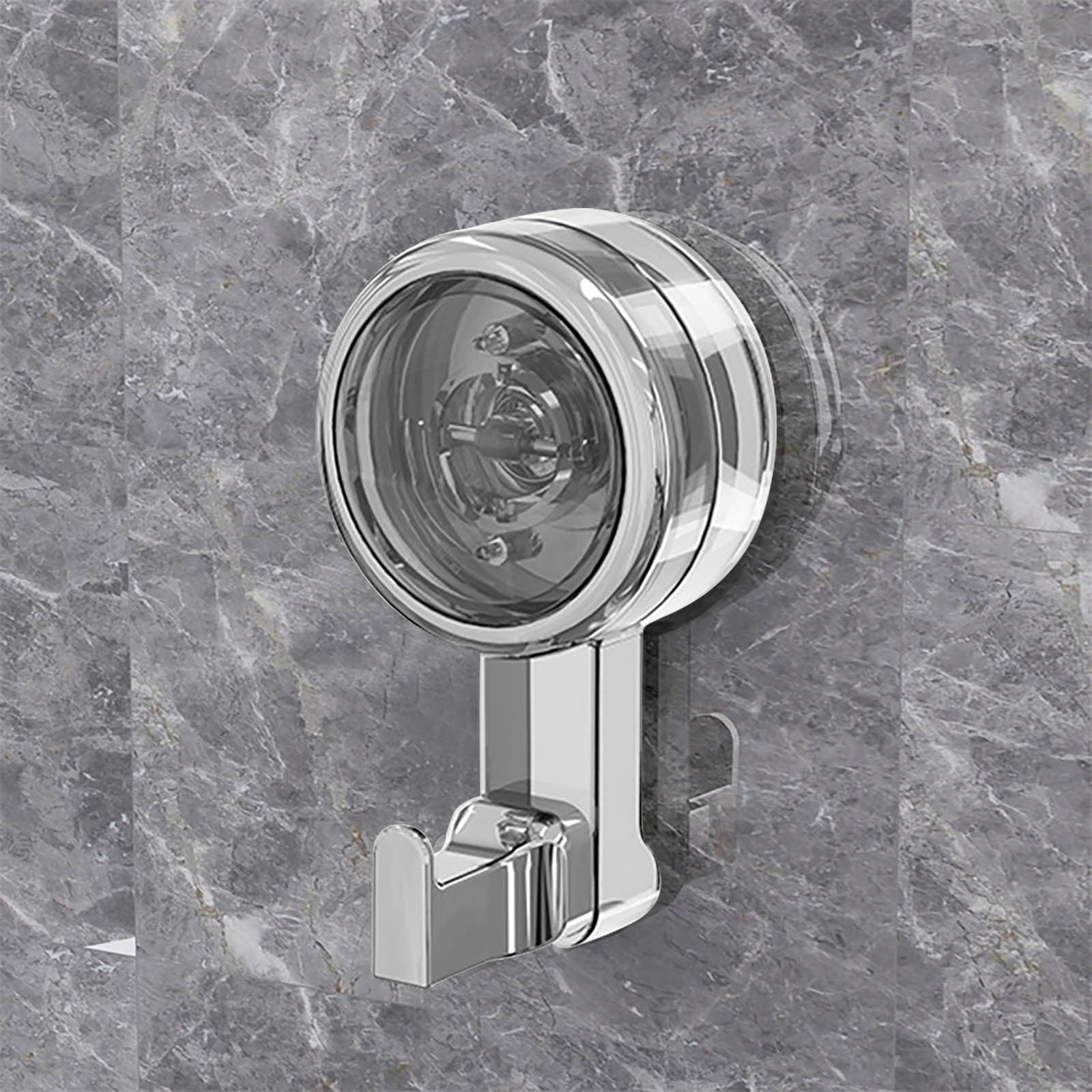 kchsji Knob Suction Cup Hook Strong Vacuum Adhesive Hooks, Drill Free ...