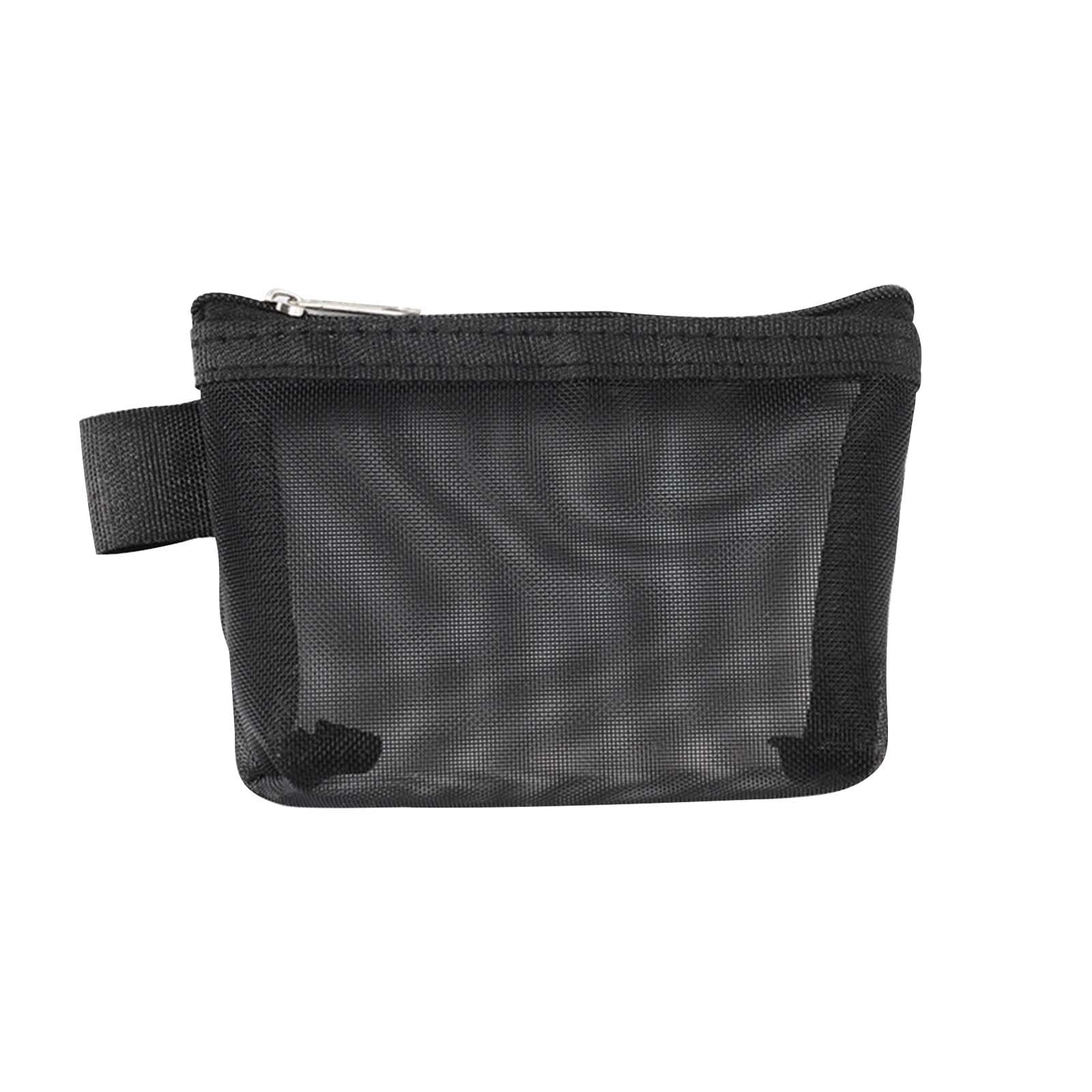 kchsji Mesh Coin Purse, Transparent Lightweight Large Capacity Mesh ...