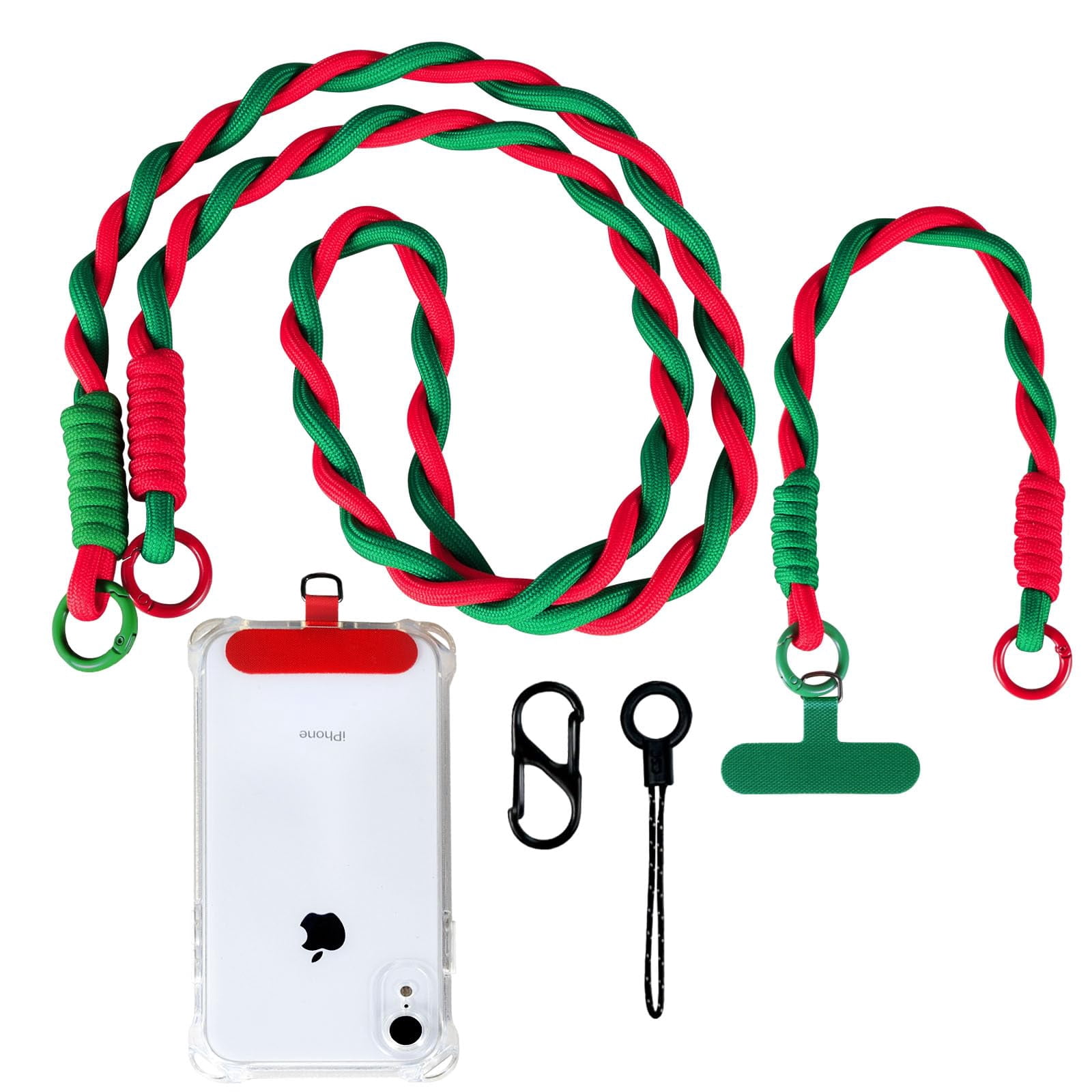 kedelux Phone Lanyard Crossbody, 1x Cell Phone Neck Strap 1 x Wrist ...