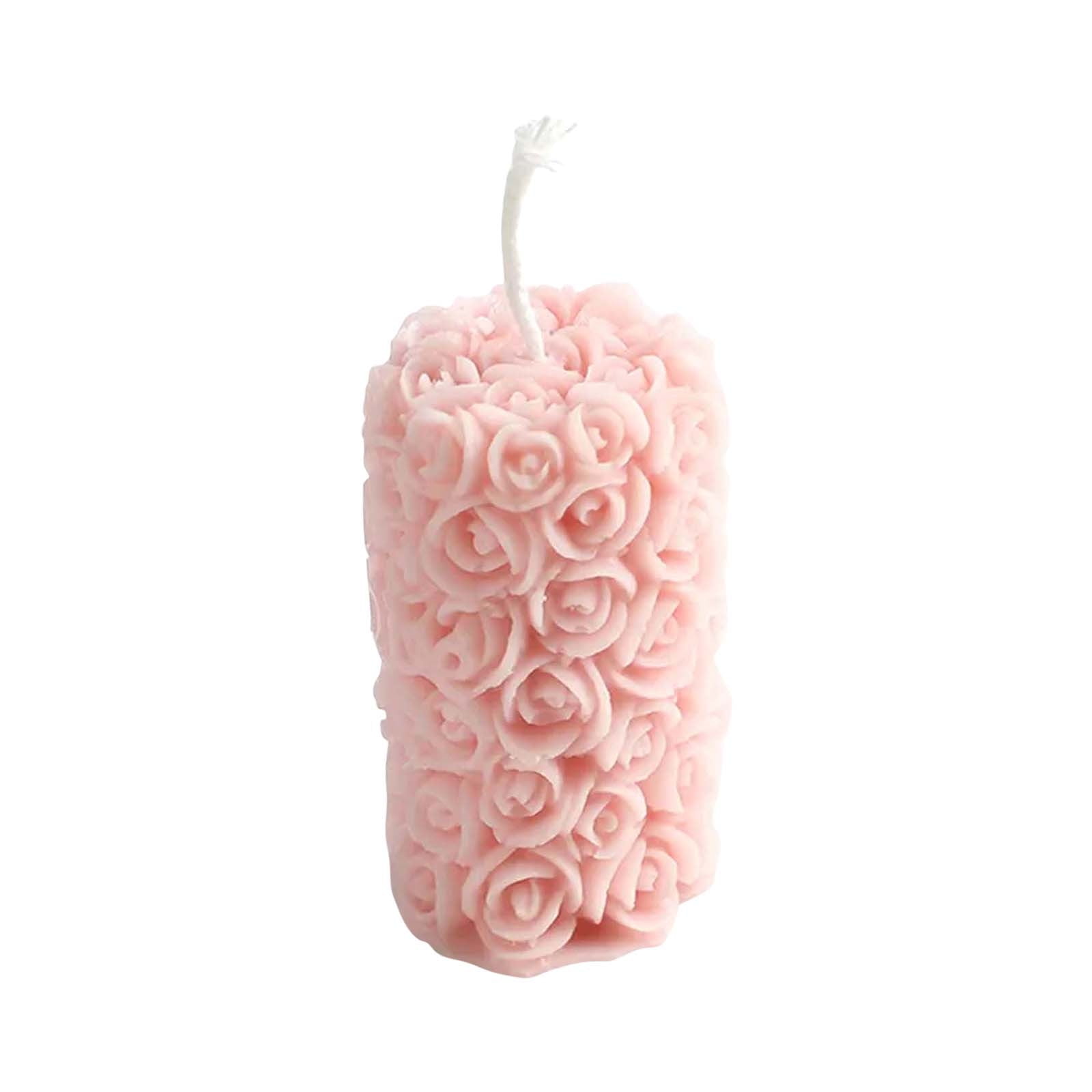 kedshhgu Clearance Rose Flower Clusters Aesthetic Scented Candle ...
