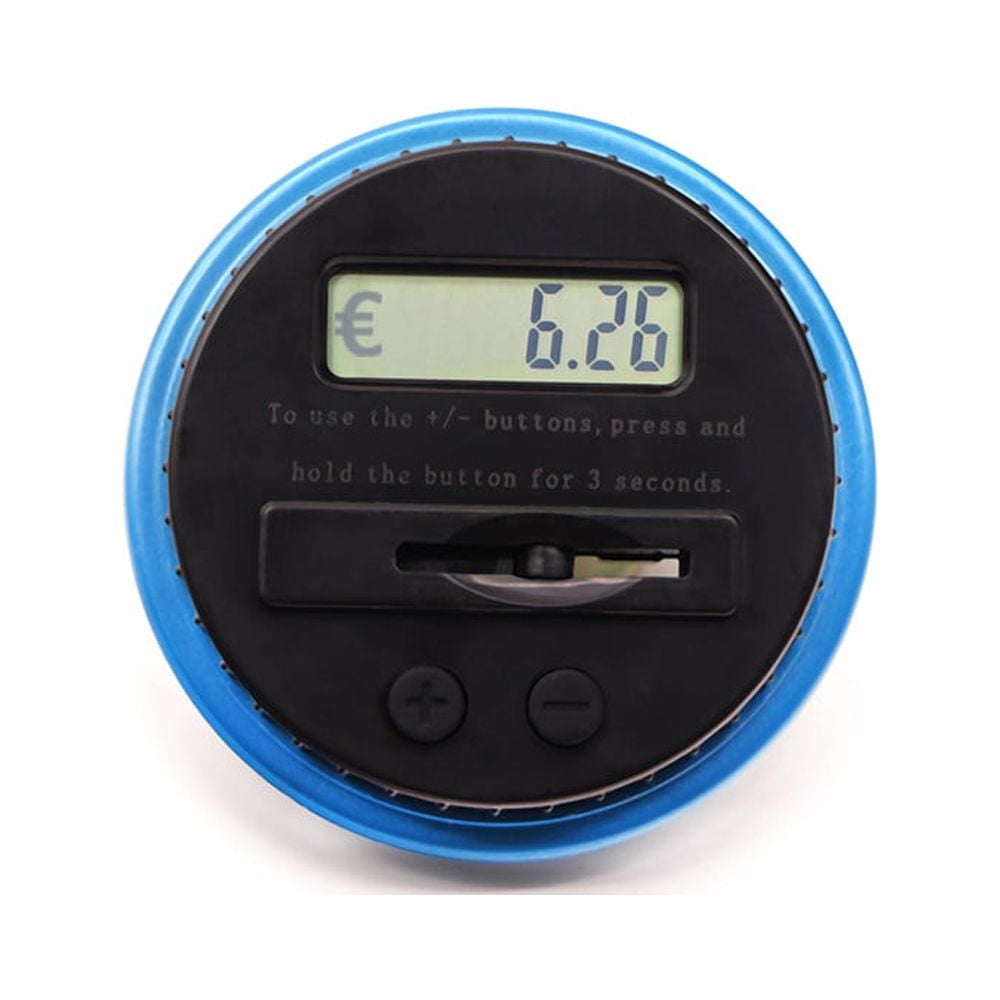 kedshhgu Coin Saving Jar, Digital Coin Counter with LCD Display Large ...