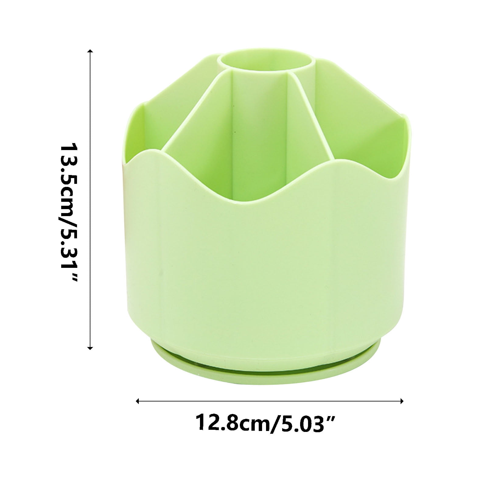 kedshhgu Desk Organizer, 360-Degree Rotating Pen Pencil Holder, 6 ...