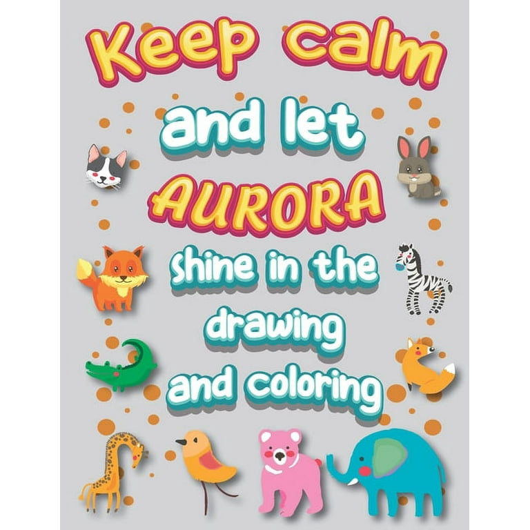 aurora coloring book