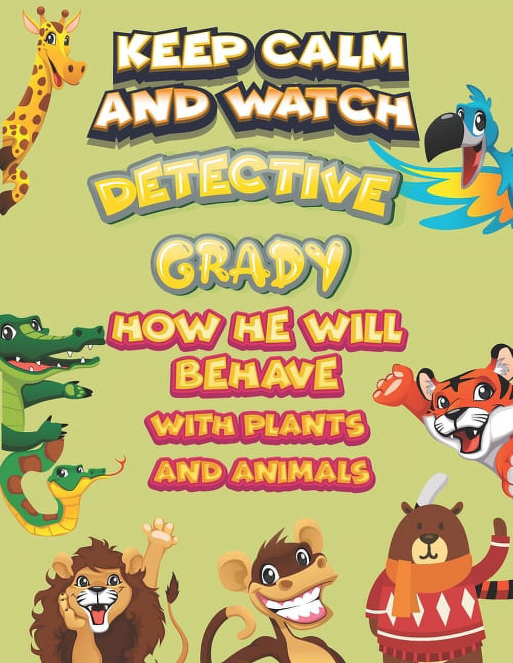keep calm and watch detective Grady how he will behave with plant and ...