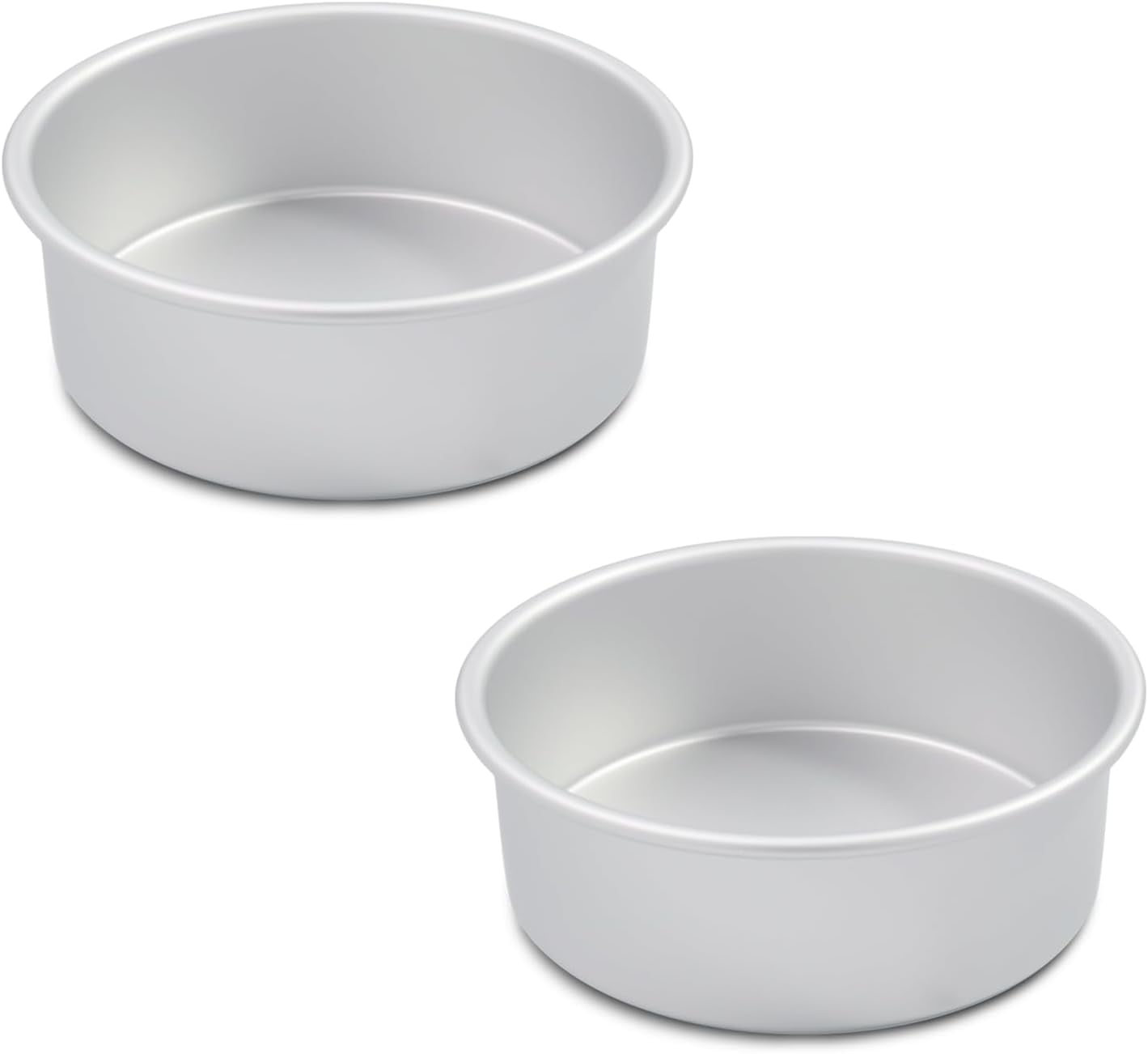 kefyixc7x3 inch round cake pans Set of 2,birthday cake pans, cheesecake ...