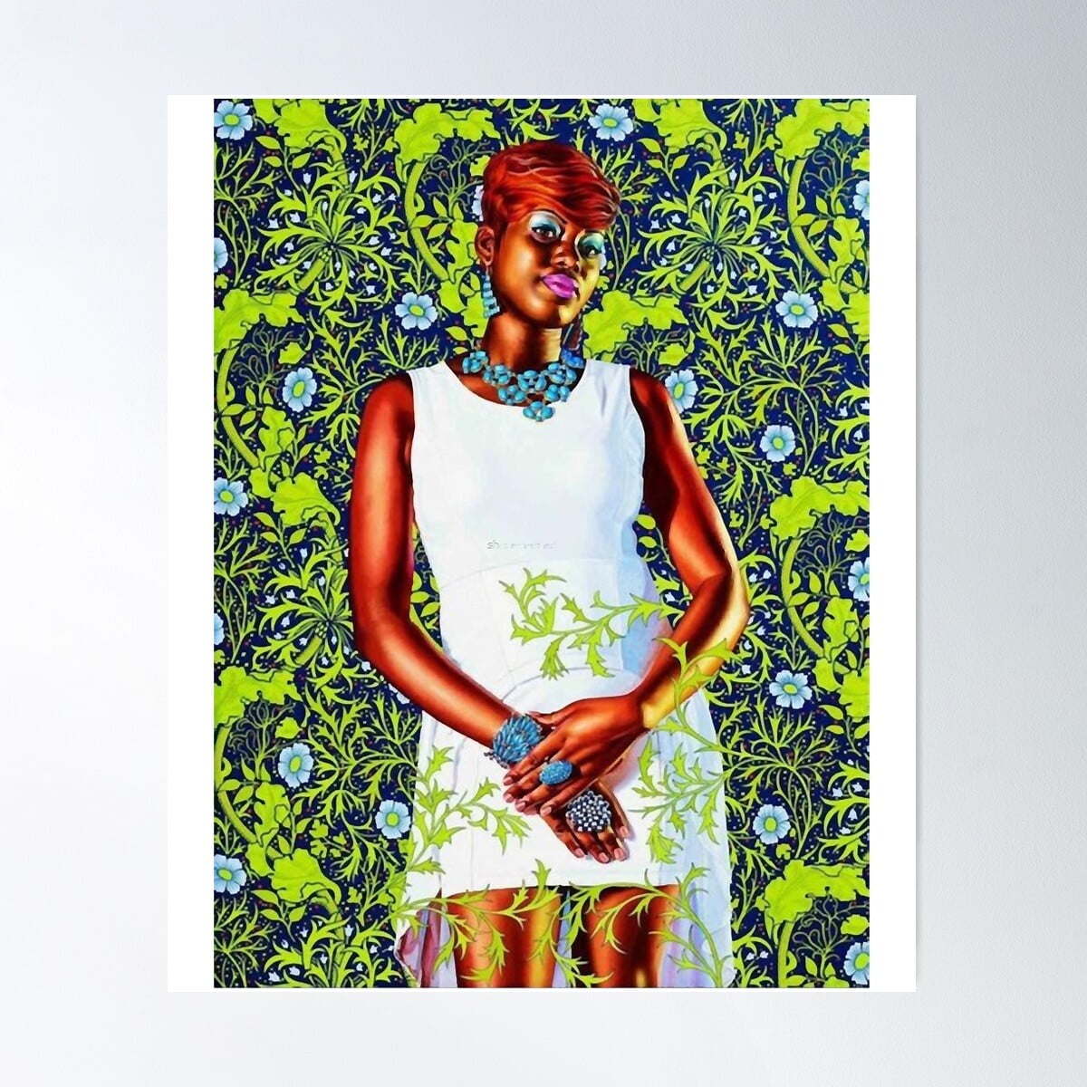 kehinde wiley art Poster, 12x18 UNFRAMED - Walmart.com