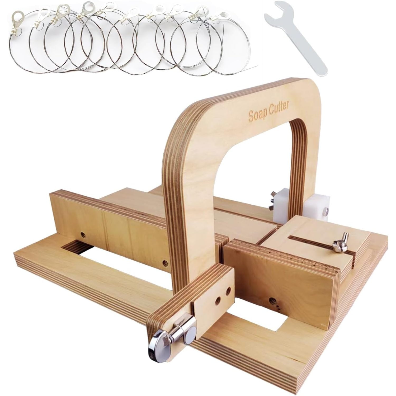 kelodo Wooden Soap Cutter for Handmade Soap Making Professional, Soap ...