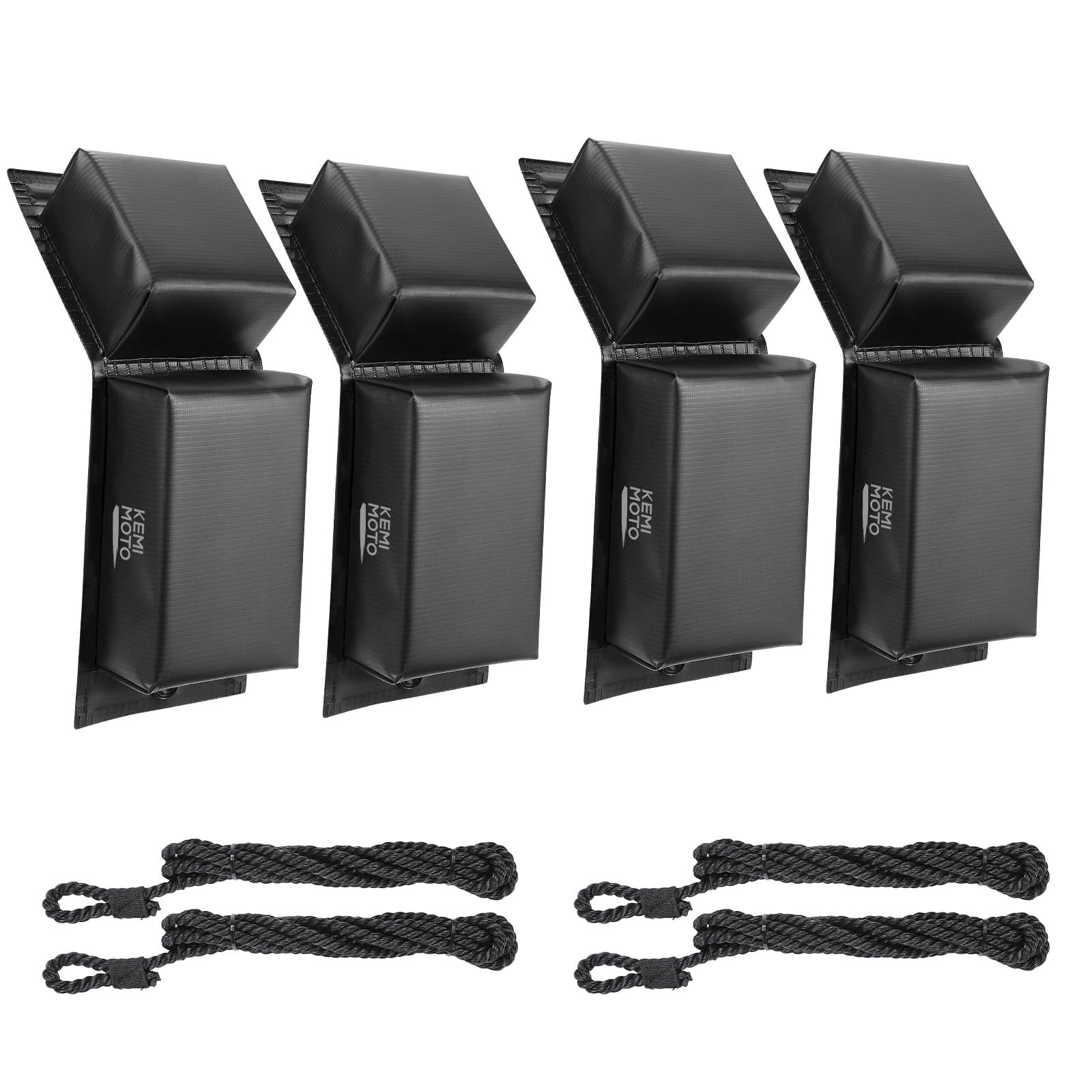 Kemimoto Boat Bumpers, Black Foam Dock Fenders, Jet Ski Anchor ...