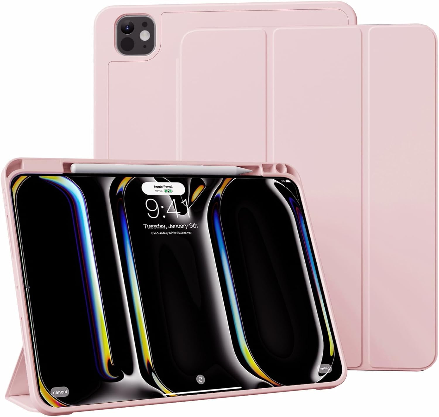 kenke Case for iPad Pro 11 Inch (M4) 2024 5th Generation with Pencil ...