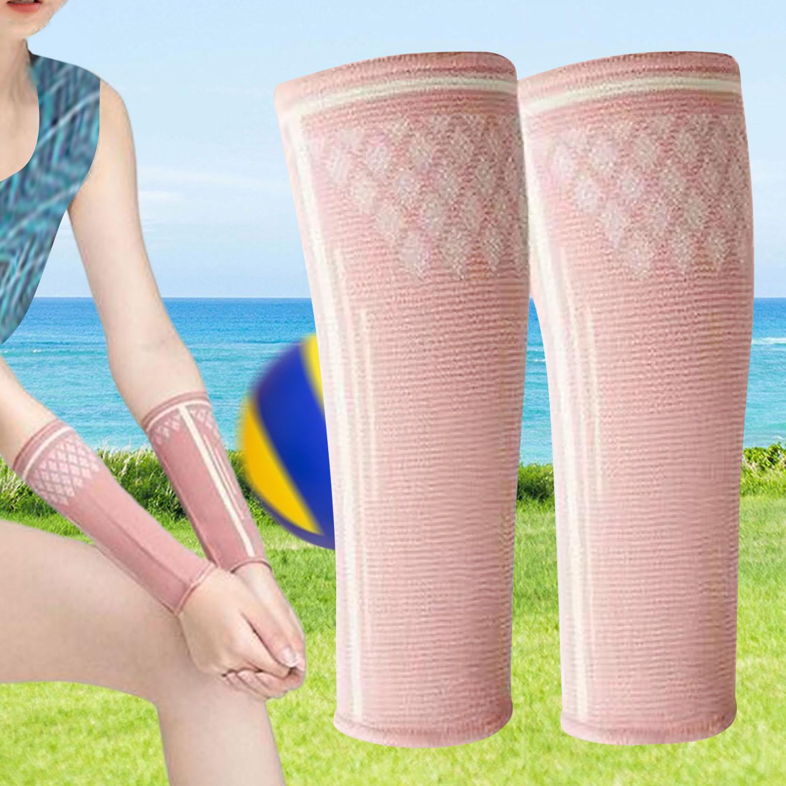 kesoto 1 Pair Volleyball Arm Sleeves Volleyball Arm Protection Fitness ...