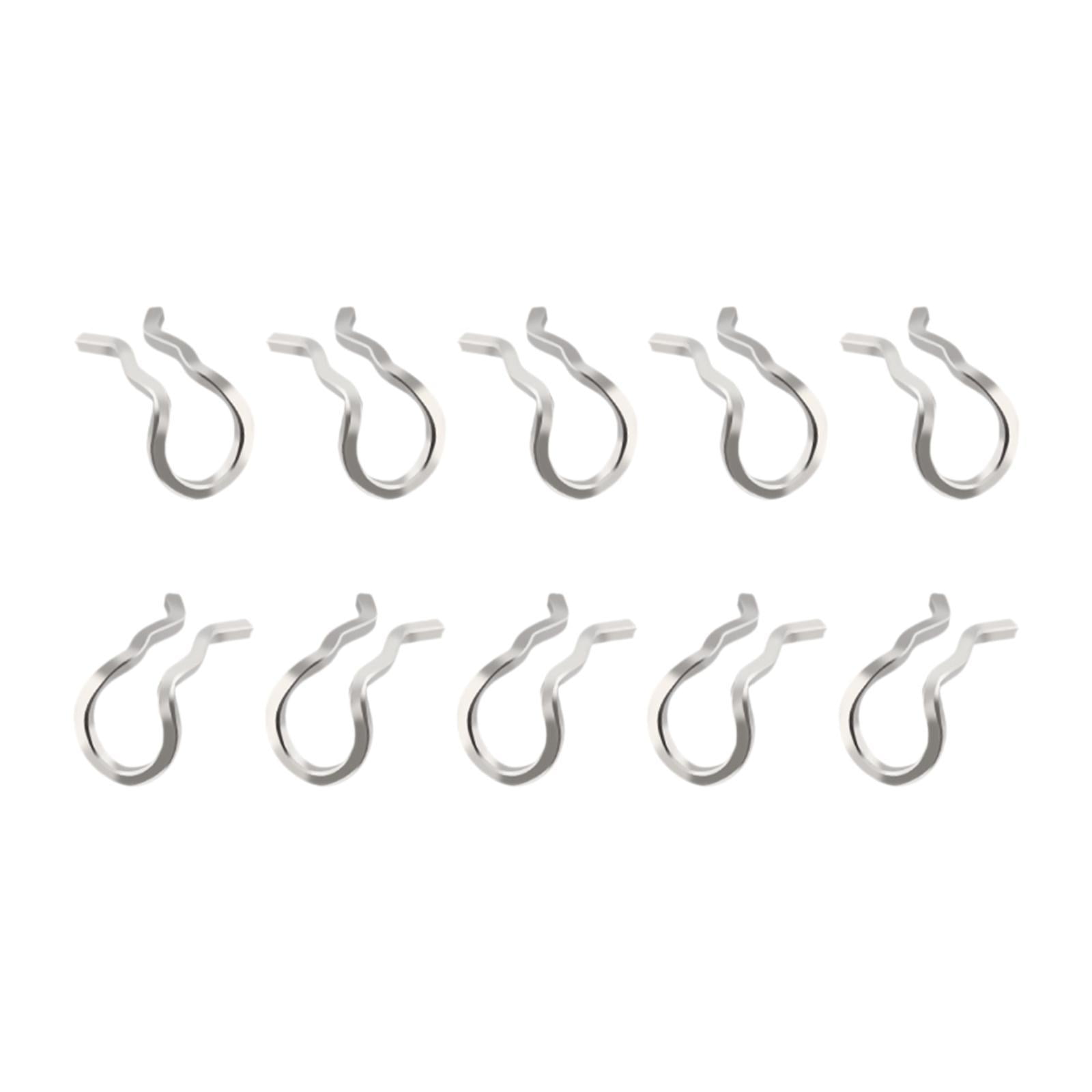 kesoto 10x Caliper Spring Clips Brake Pad Cotter Pin Calipers Bike ...