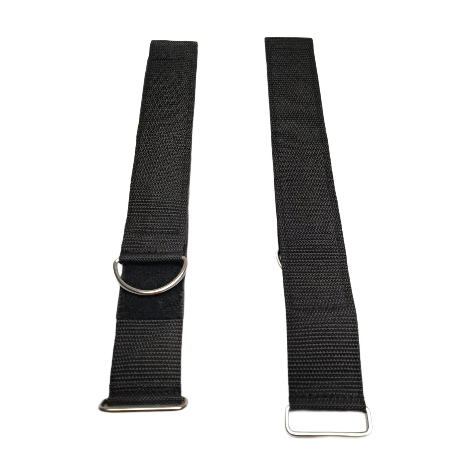 kesoto 2 Pieces Fitness Rowing Machine Foot Straps Fix Bands Adjustable ...