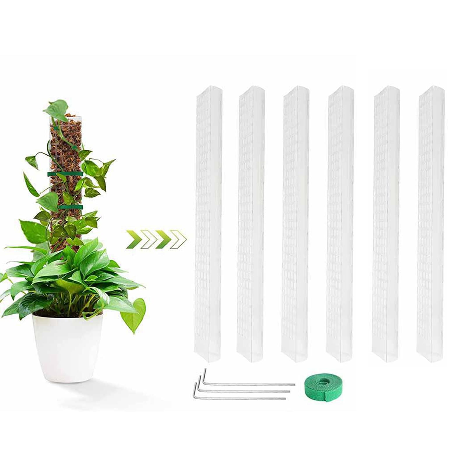 kesoto 6 Pieces Monstera Plant Support, Stackable Plant Pole, DIY ...