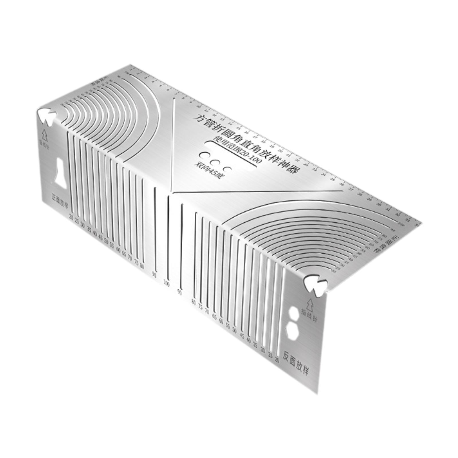 kesoto Angle and CURVE Marking Tool Multi Purpose Clear Scale Scribing ...