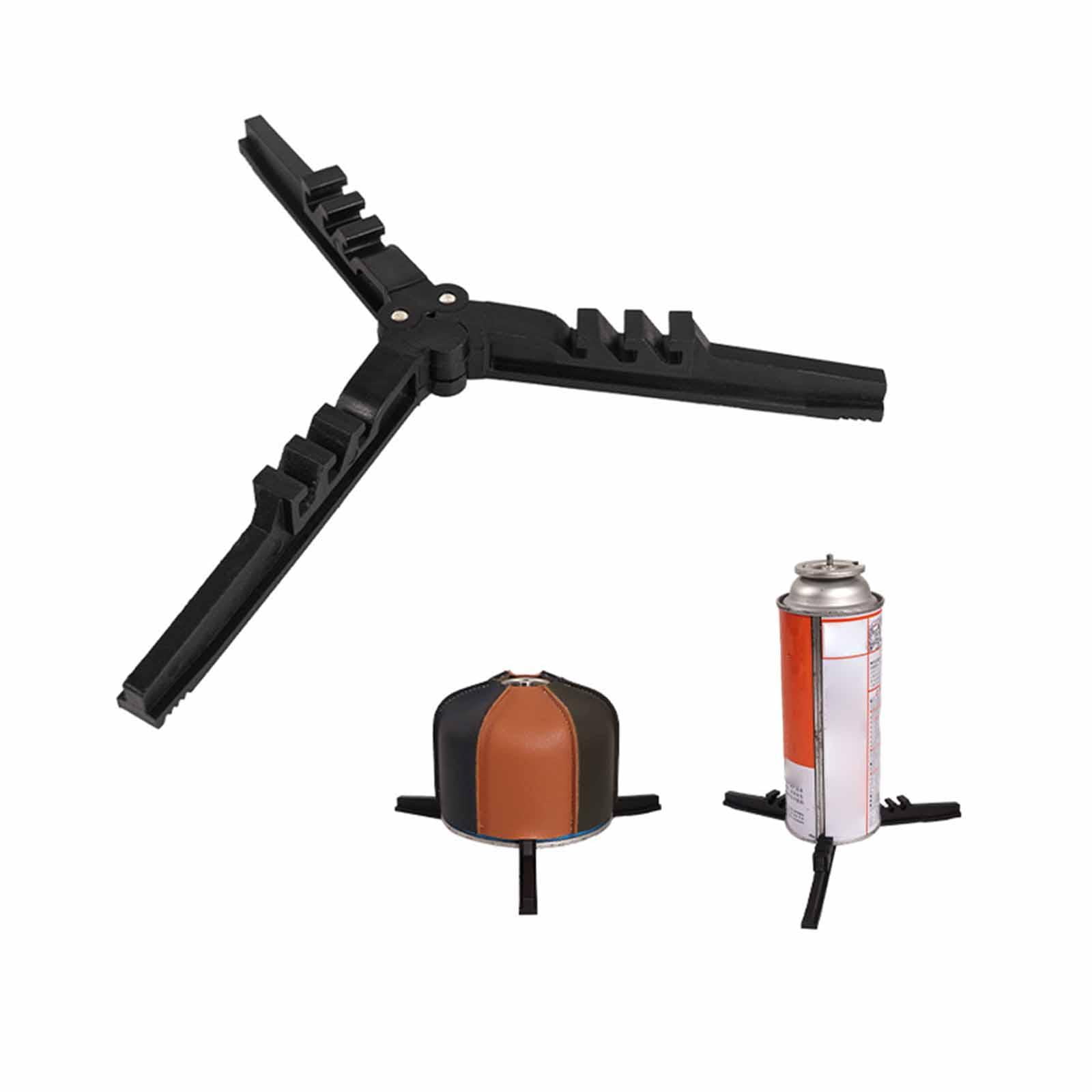 kesoto Canister Tripod Cooking Gas Tank Stand Anti Slip Fuel Can ...