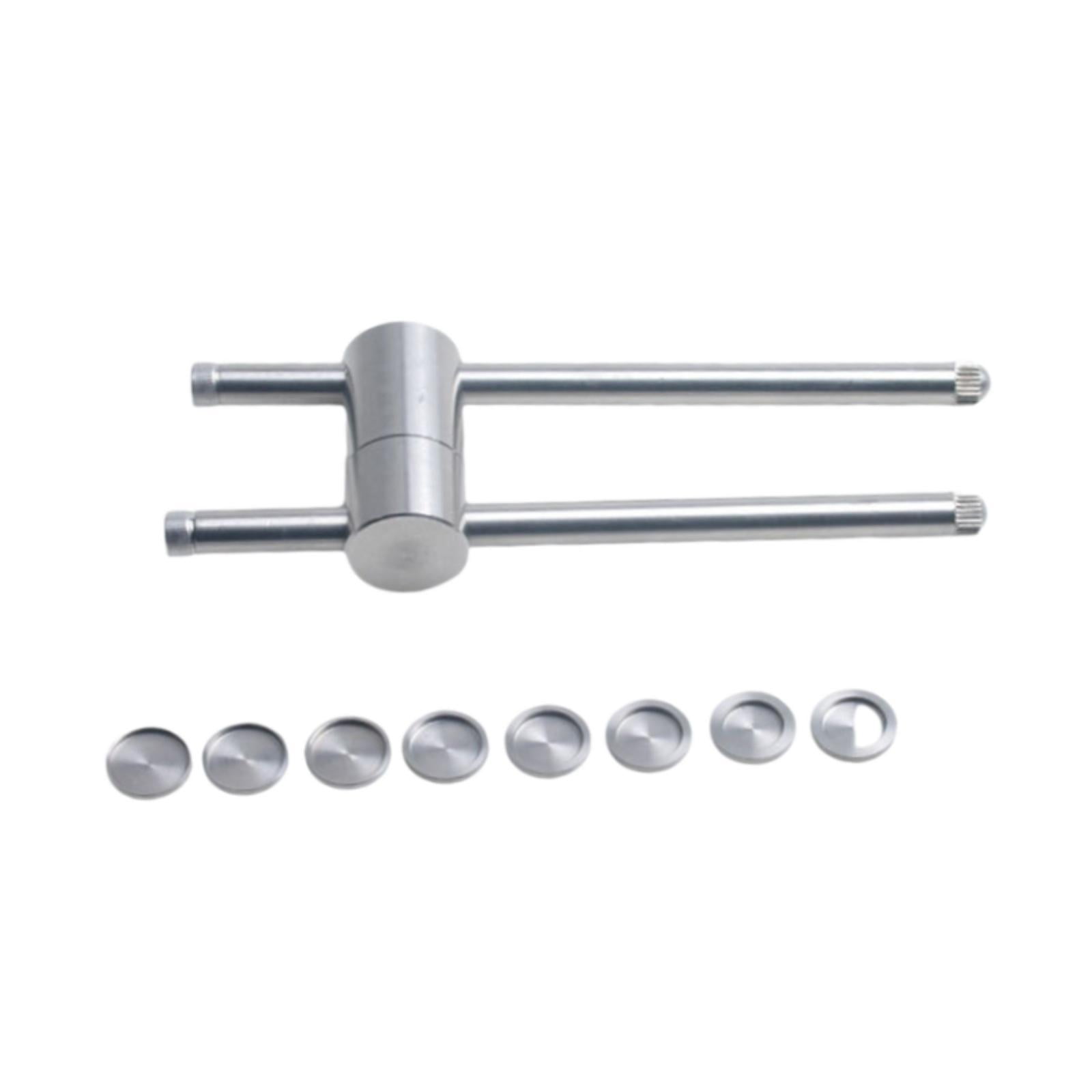 kesoto Cue Tip Press Tool Presser Lightweight Detachable Stainless ...