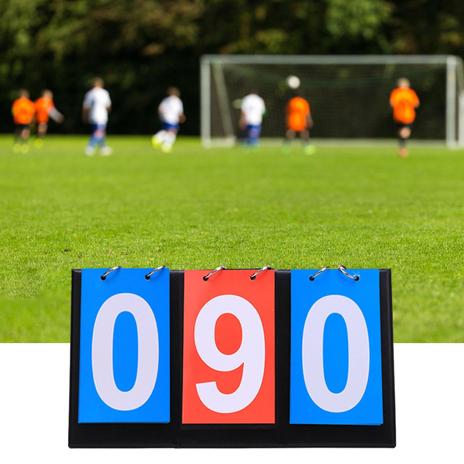 kesoto Flip Number Score Board, Tabletop Score Flipper Scoring Board ...