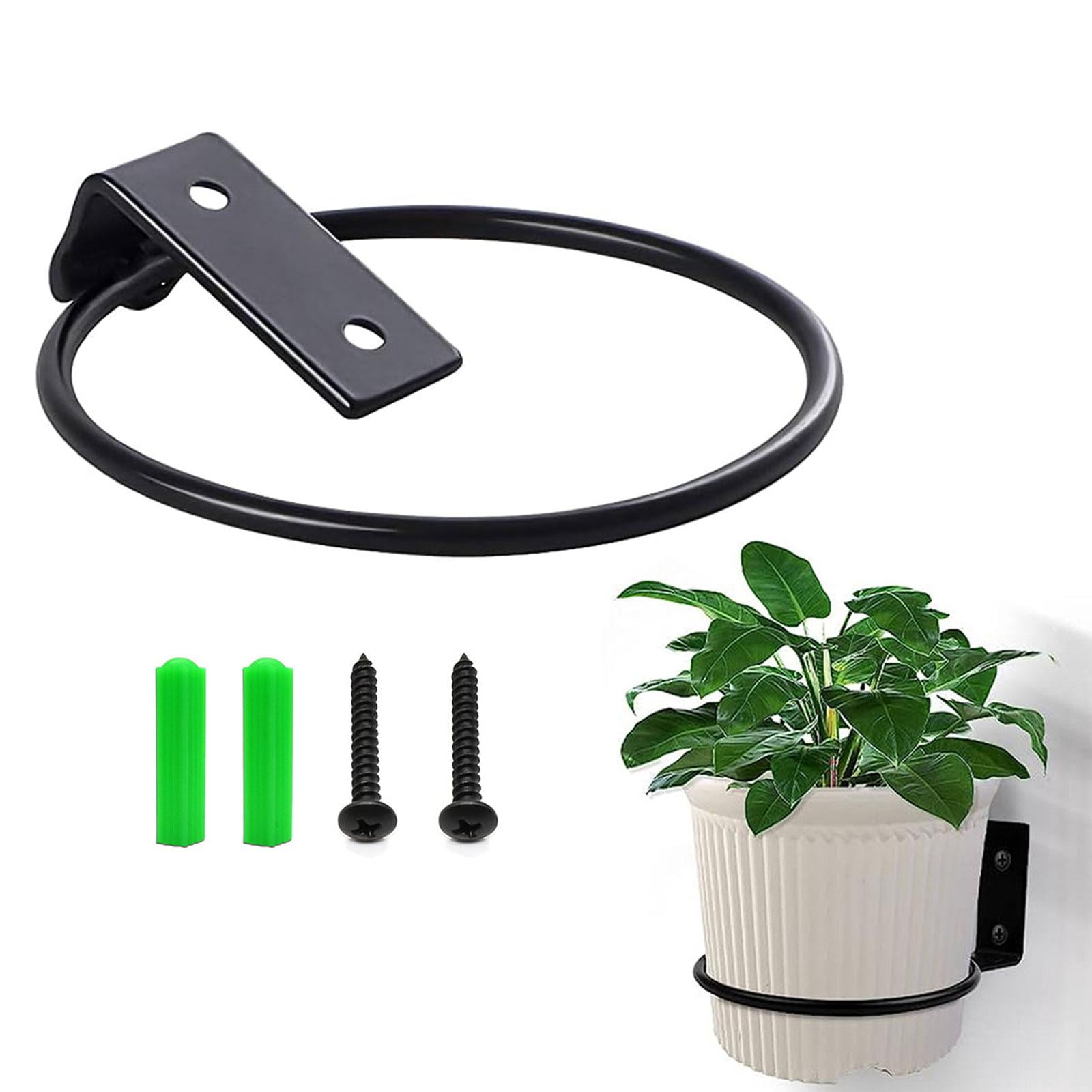 kesoto Flower Planter Hangers Rack Wall Mounted Garden Bracket Hanging ...