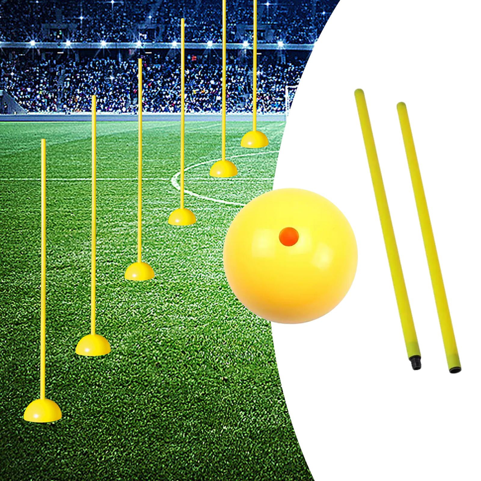 Kesoto Football Training Poles with 1-Meter Marking Cones - Walmart.com