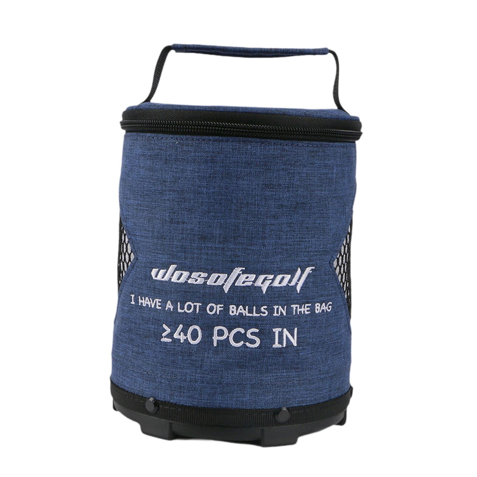 kesoto Golf Ball Bag Container Case Sturdy Portable Golf Accessory ...