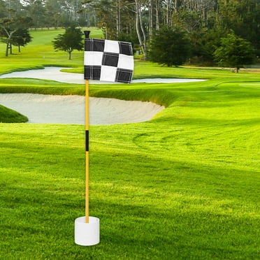 Crestgolf Golf Hole Cups Flags Golf Flagstick Putting Green Flag Hole ...
