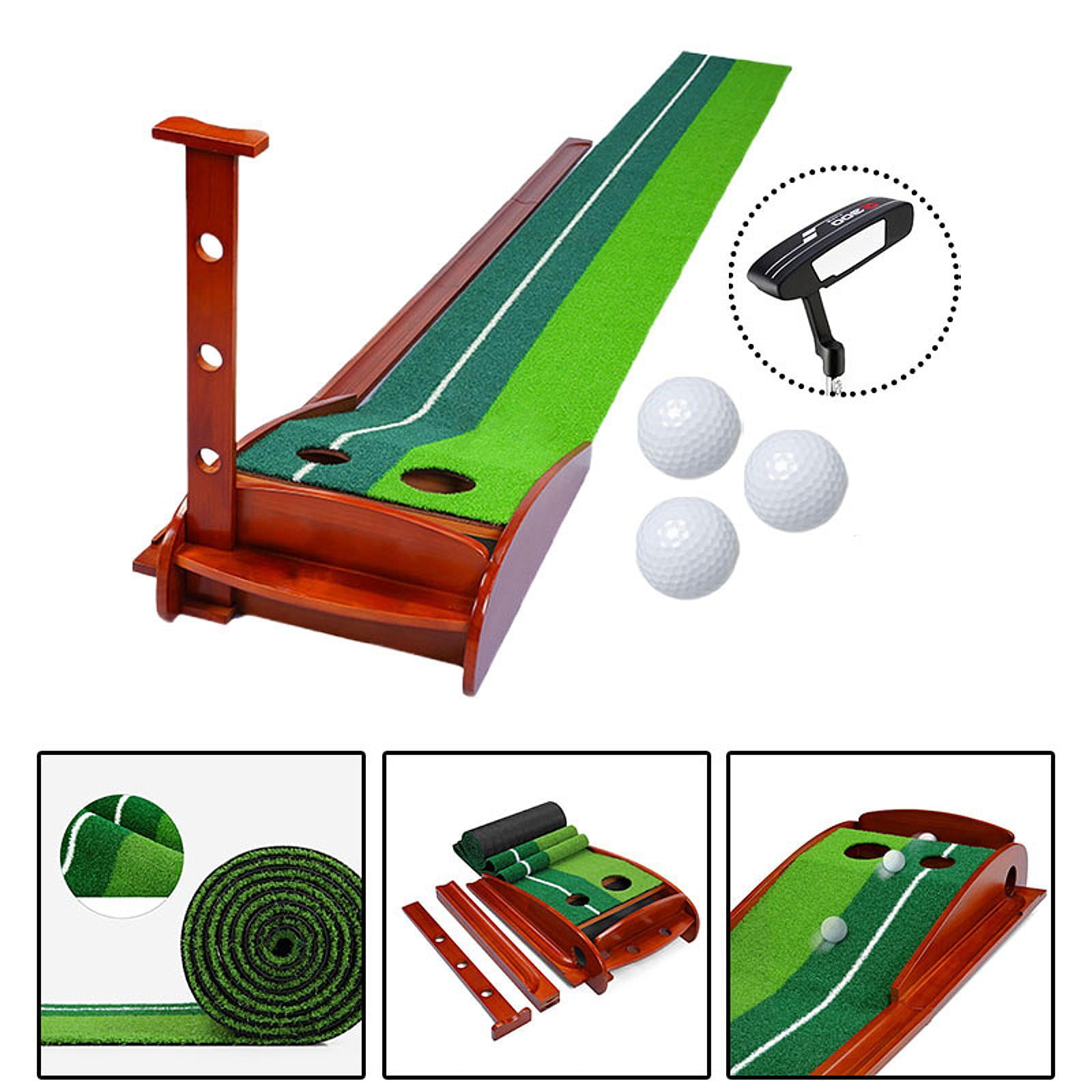 kesoto Golf Putting Mat Portable Putting for Backyard Garden Indoor ...