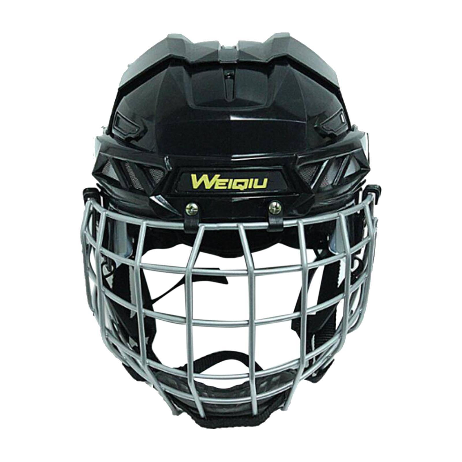 kesoto Hockey Helmet Hockey Equipment Ice Hockey Helmet Adjustable Ice ...
