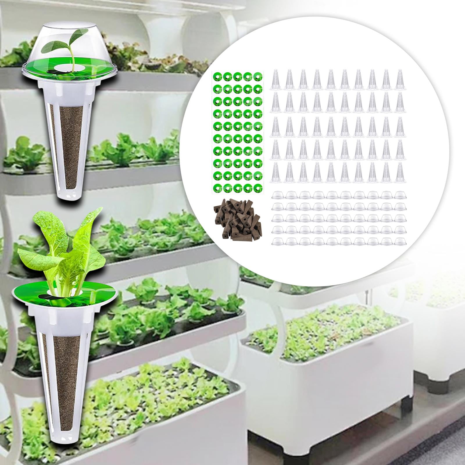 kesoto Hydroponics Planting Set Garden DIY Accessories Easy to Use ...