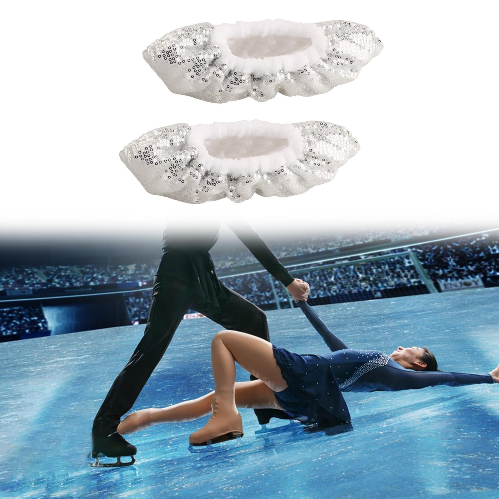 kesoto Ice Skate Blade Covers, Plush Ice Skate Blade Protectors, Ice ...