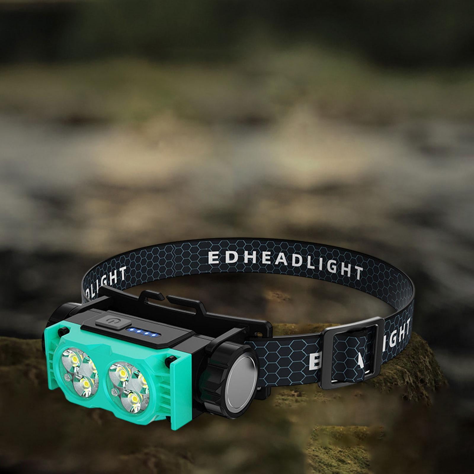 kesoto LED Torch Light Adjustable Headband Light Portable Head ...