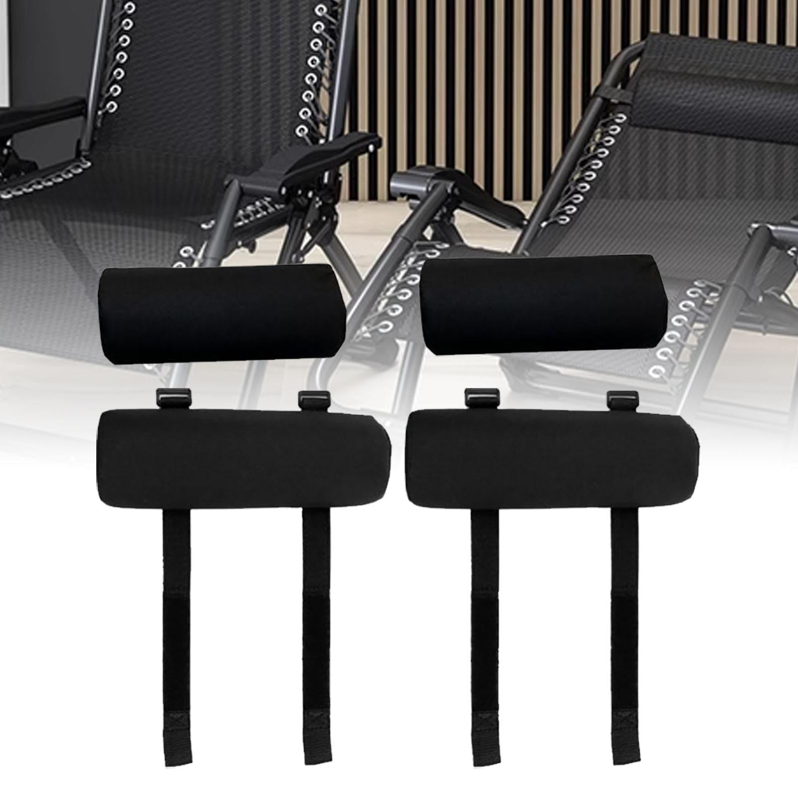 kesoto Lounge Chair Arm Rest Pads Foot Pads Set for Deck Chair ...