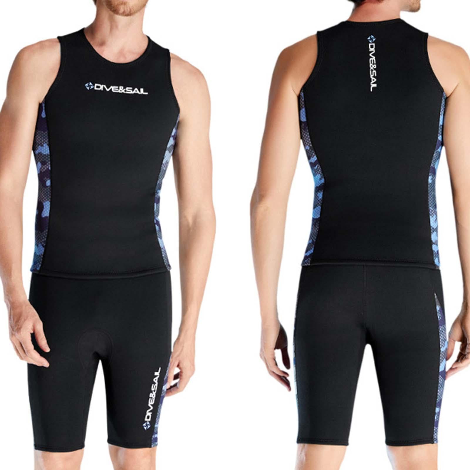 kesoto Men Wetsuit Vest Scuba Tops,Water Sports,Neoprene Soft Modern ...