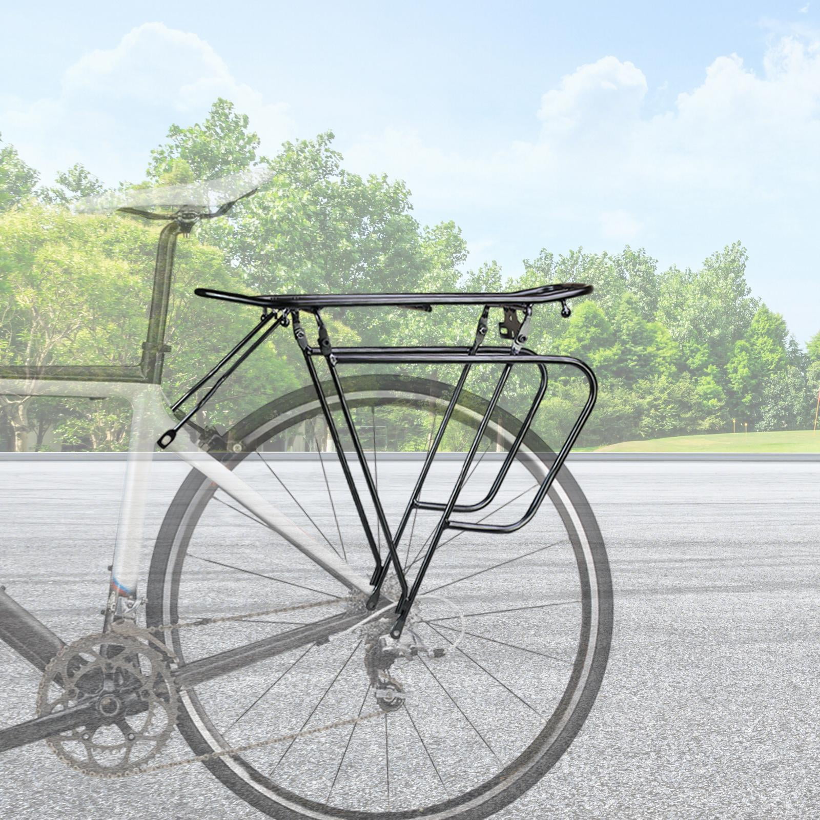 kesoto Rear Bike Rack Shelf Riding Durable Portable Rear Luggage Cargo ...