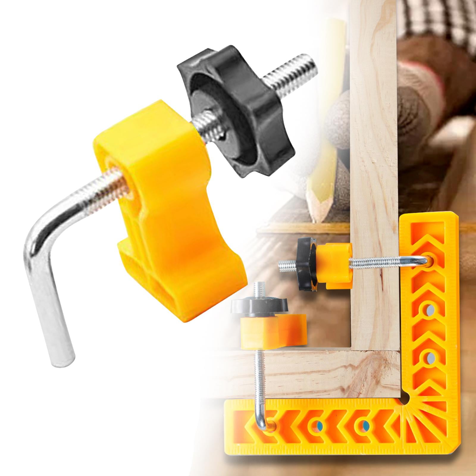 kesoto Right Angle Clamp Carpenter Clamping Tool Orange Thicken Design ...