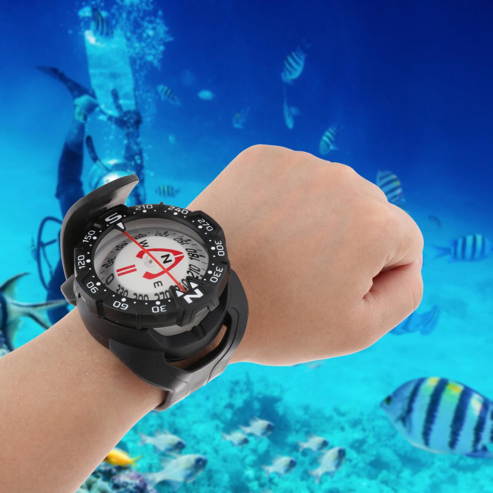 kesoto Scuba Compass Waterproof Compass Professional Underwater Compass ...