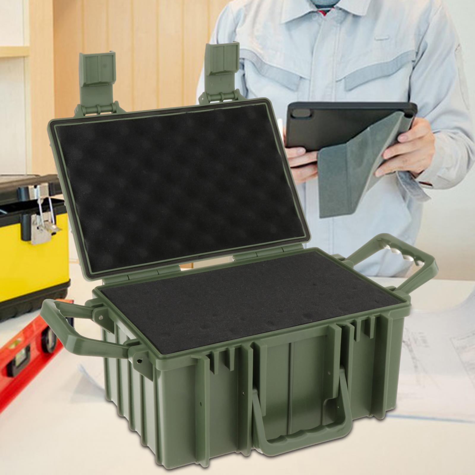 kesoto Tool Box Storage Case Tool Organizer with Lock Suitcase Portable ...